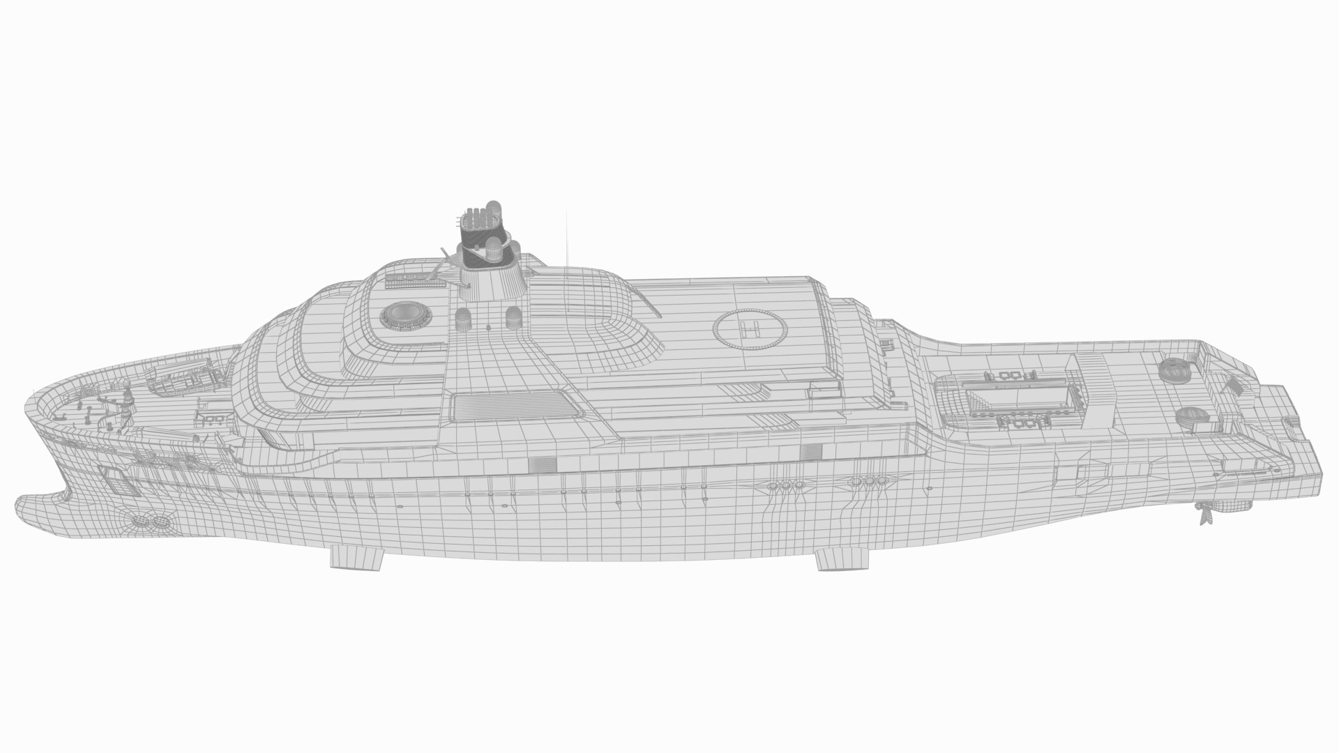 3D Model Solaris Superyacht - TurboSquid 2383976