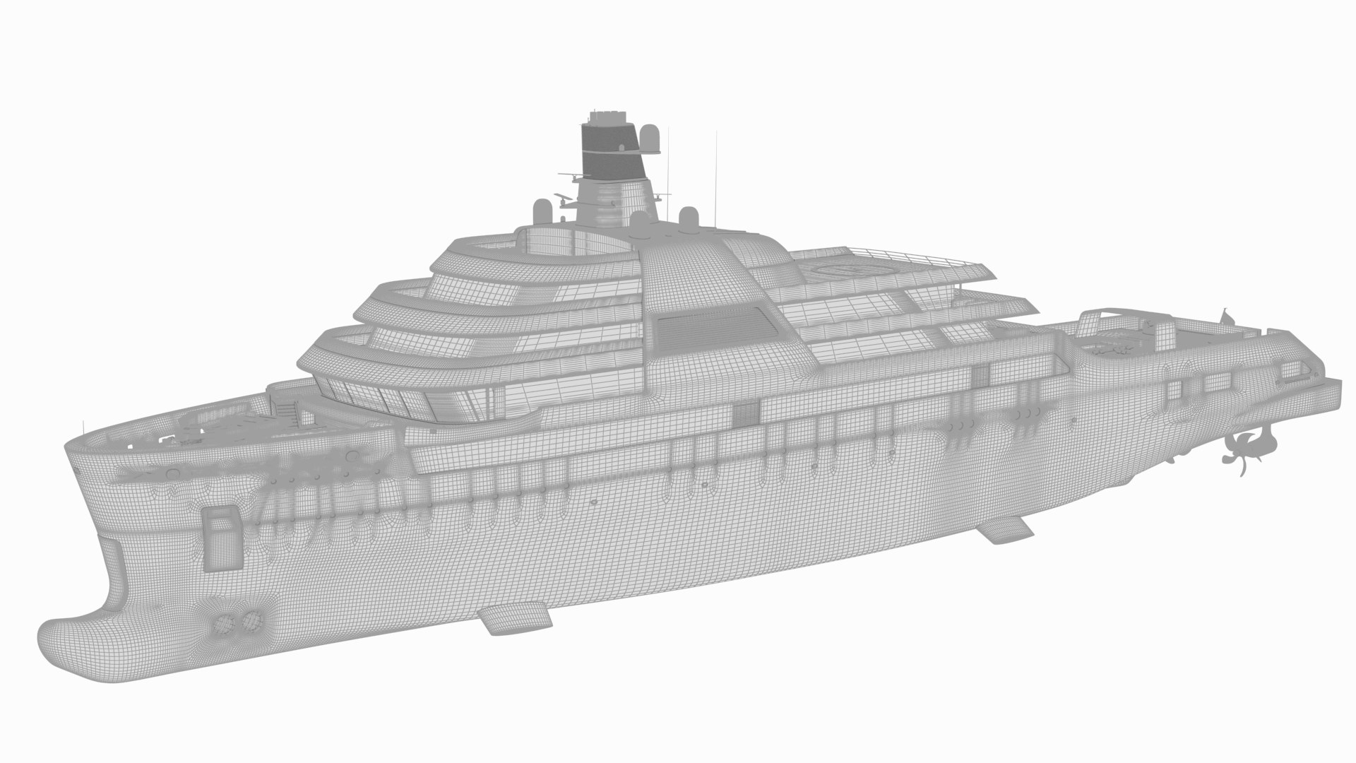 3D Model Solaris Superyacht - TurboSquid 2383976