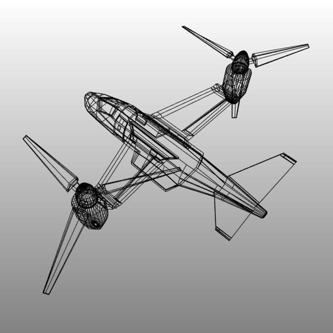 Aircraft Concept Vtol 3D Model - TurboSquid 1290240