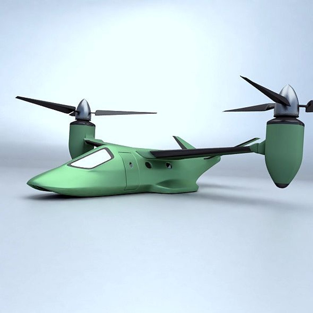 Aircraft Concept Vtol 3D Model - TurboSquid 1290240