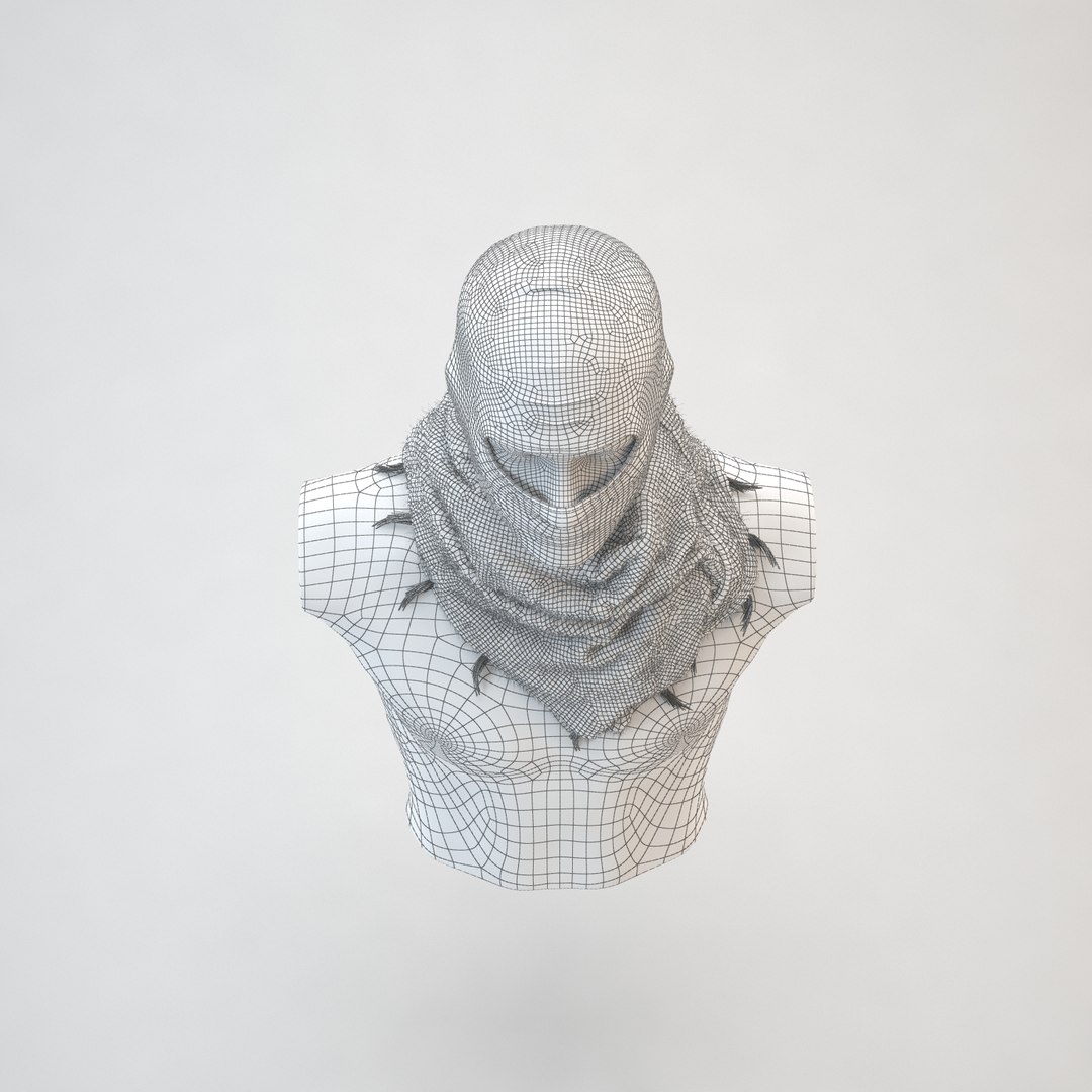 Shemagh Balaclava 3D - TurboSquid 1192686