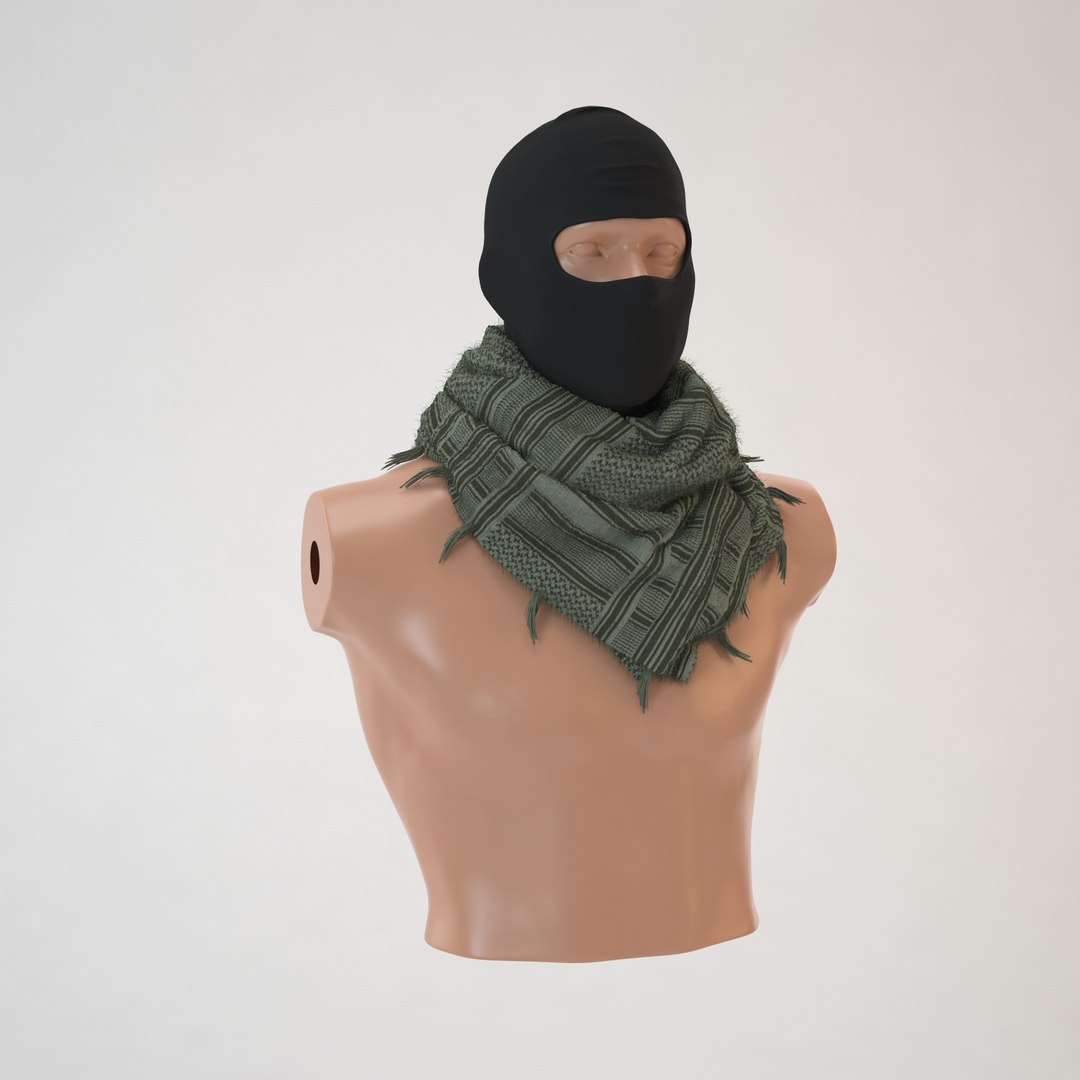 Shemagh Balaclava 3D - TurboSquid 1192686