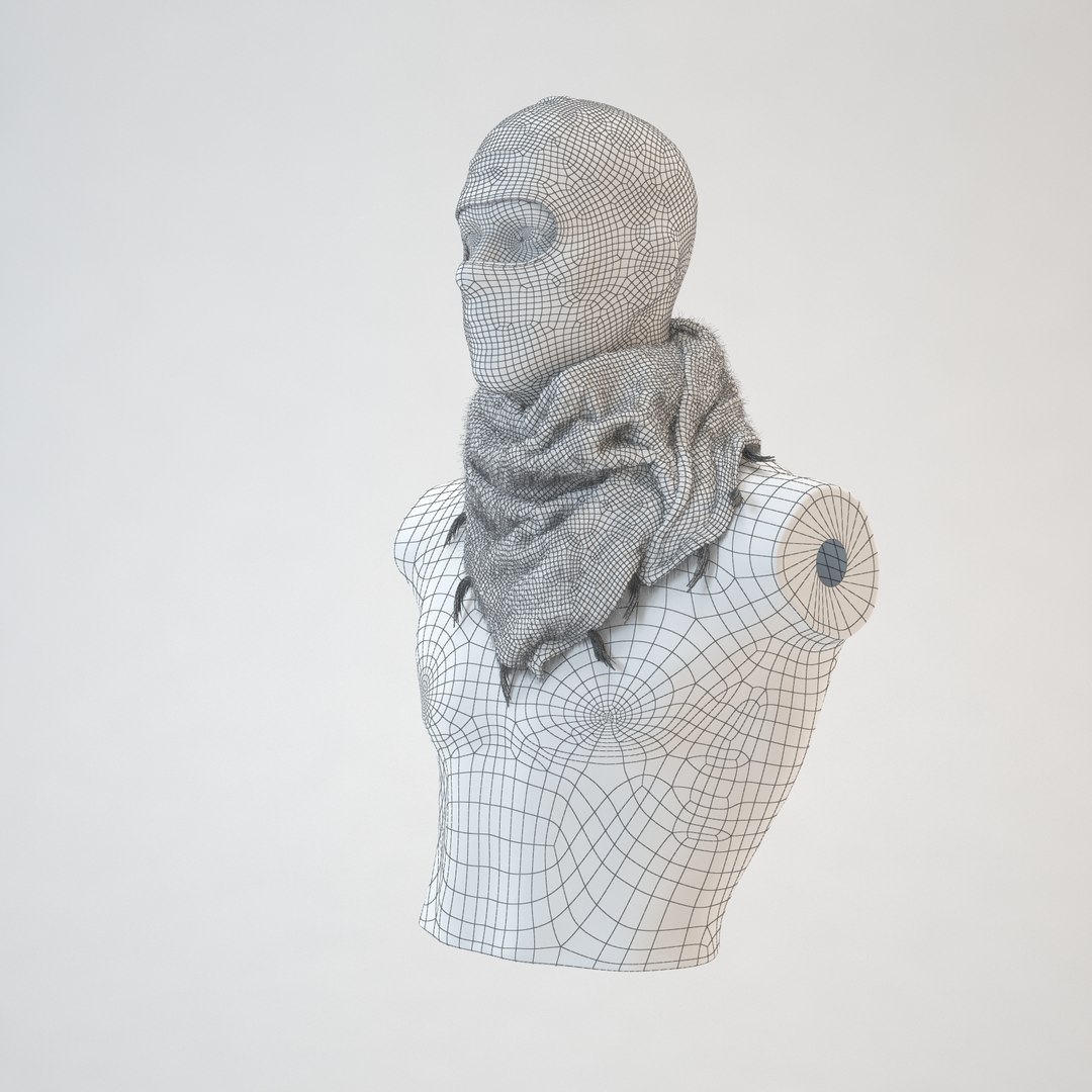 Shemagh Balaclava 3D - TurboSquid 1192686
