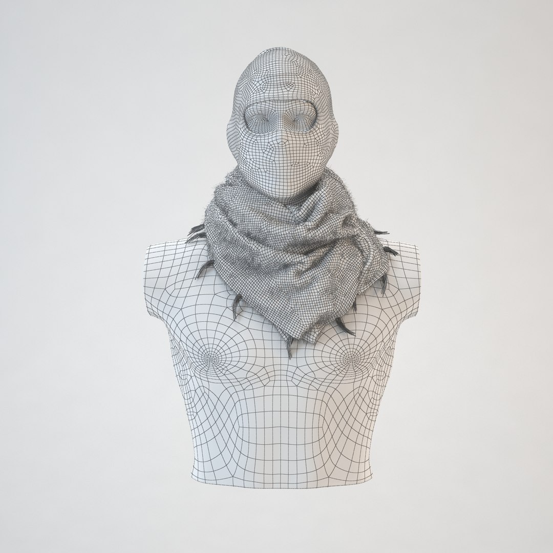 Shemagh Balaclava 3D - TurboSquid 1192686