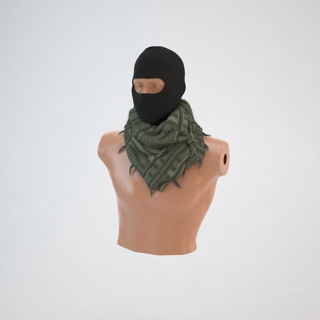 Shemagh Balaclava 3D - TurboSquid 1192686