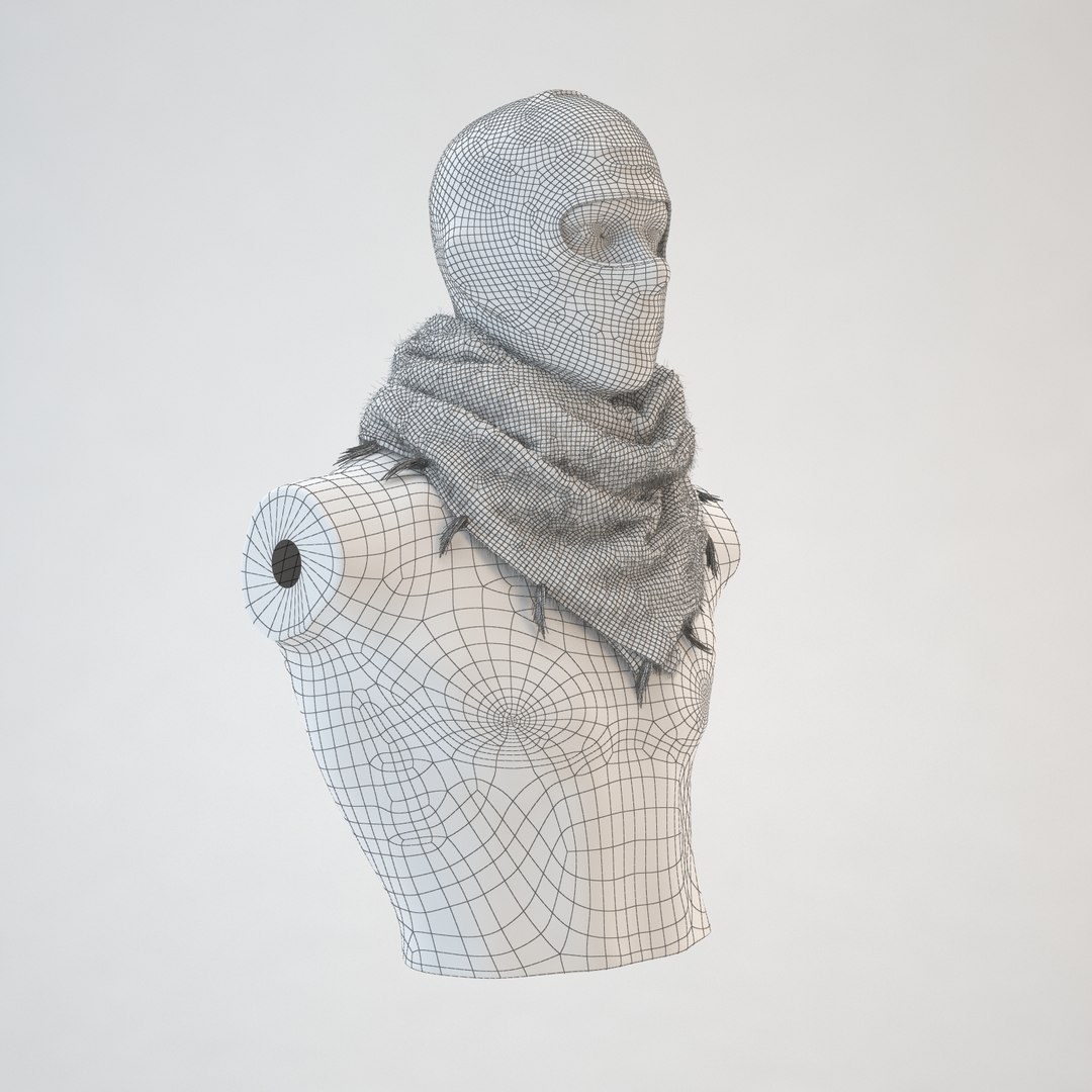 Shemagh Balaclava 3D - TurboSquid 1192686