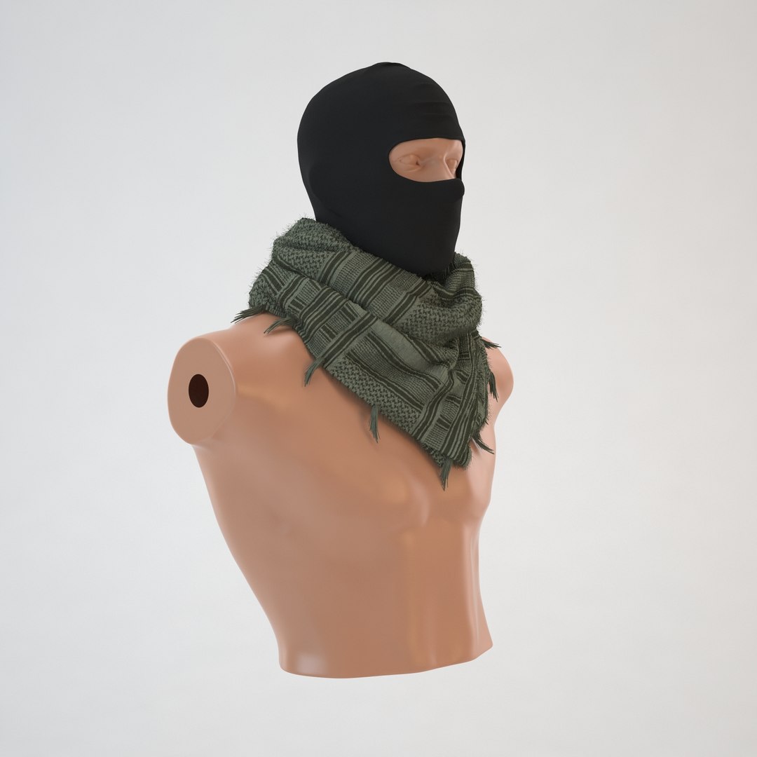 Shemagh Balaclava 3D - TurboSquid 1192686