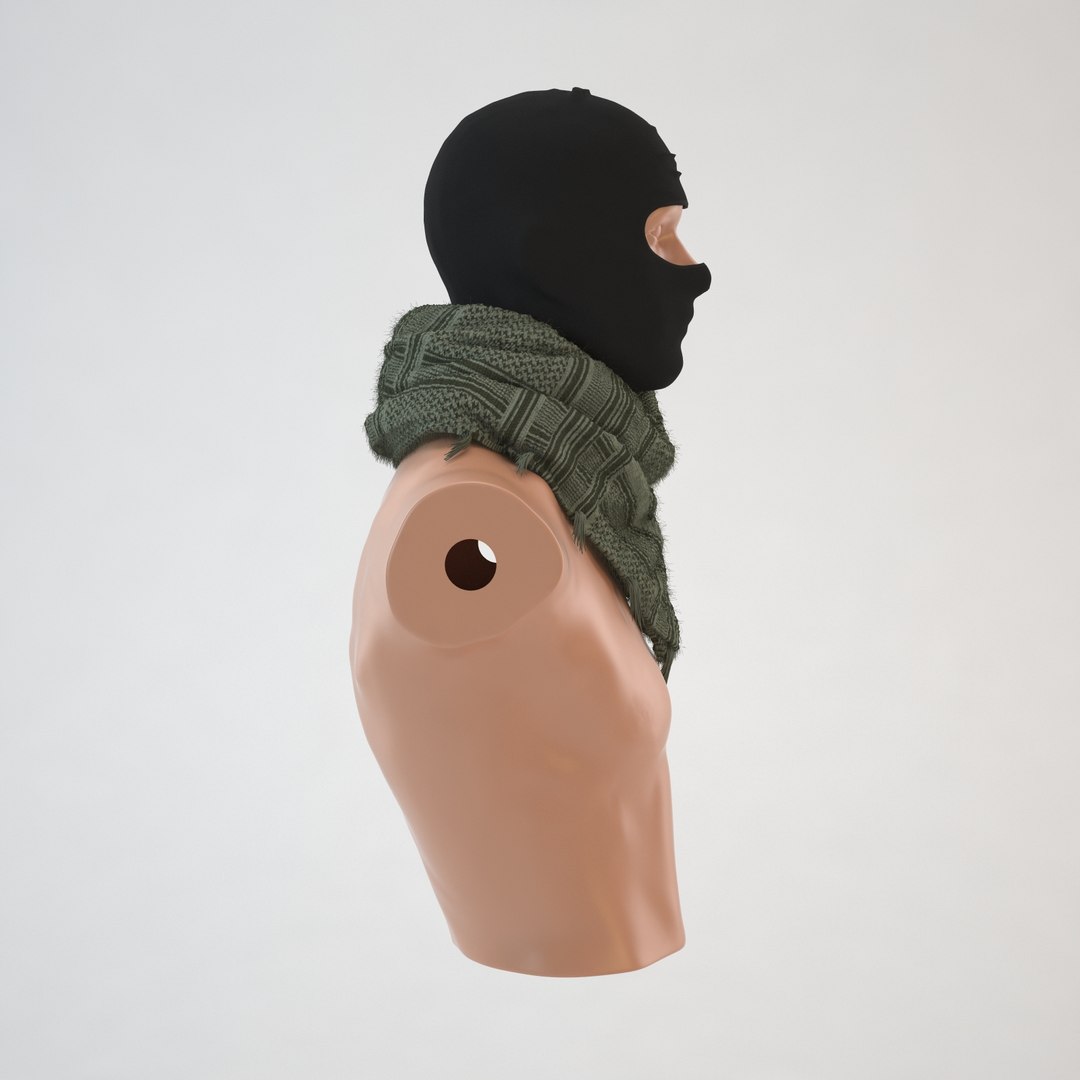 Shemagh Balaclava 3D - TurboSquid 1192686