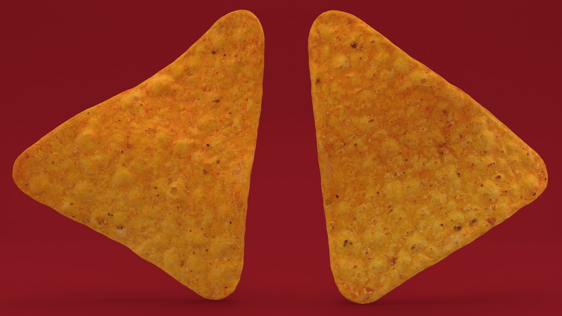 Nacho Cheese Doritos Chips Pile V2 Model - TurboSquid 1836877