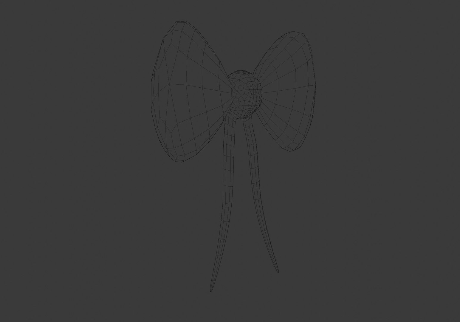 3D Pink Glitter Ribbon - TurboSquid 1908379