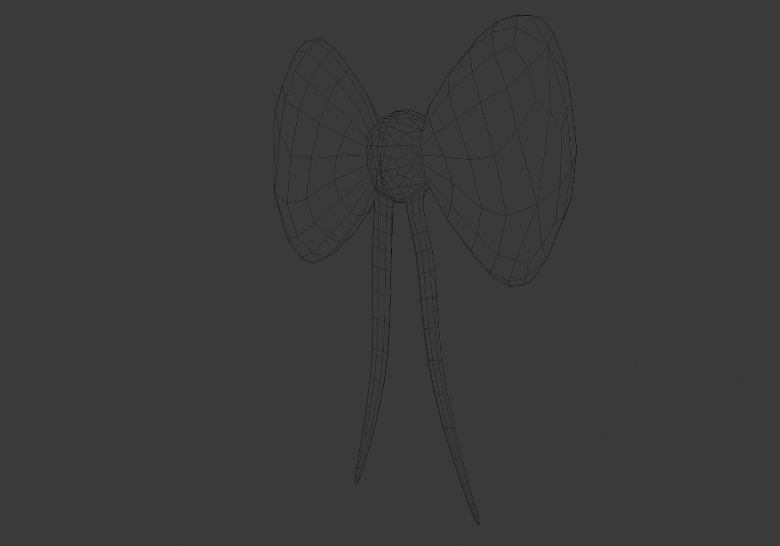 3D Pink Glitter Ribbon - TurboSquid 1908379