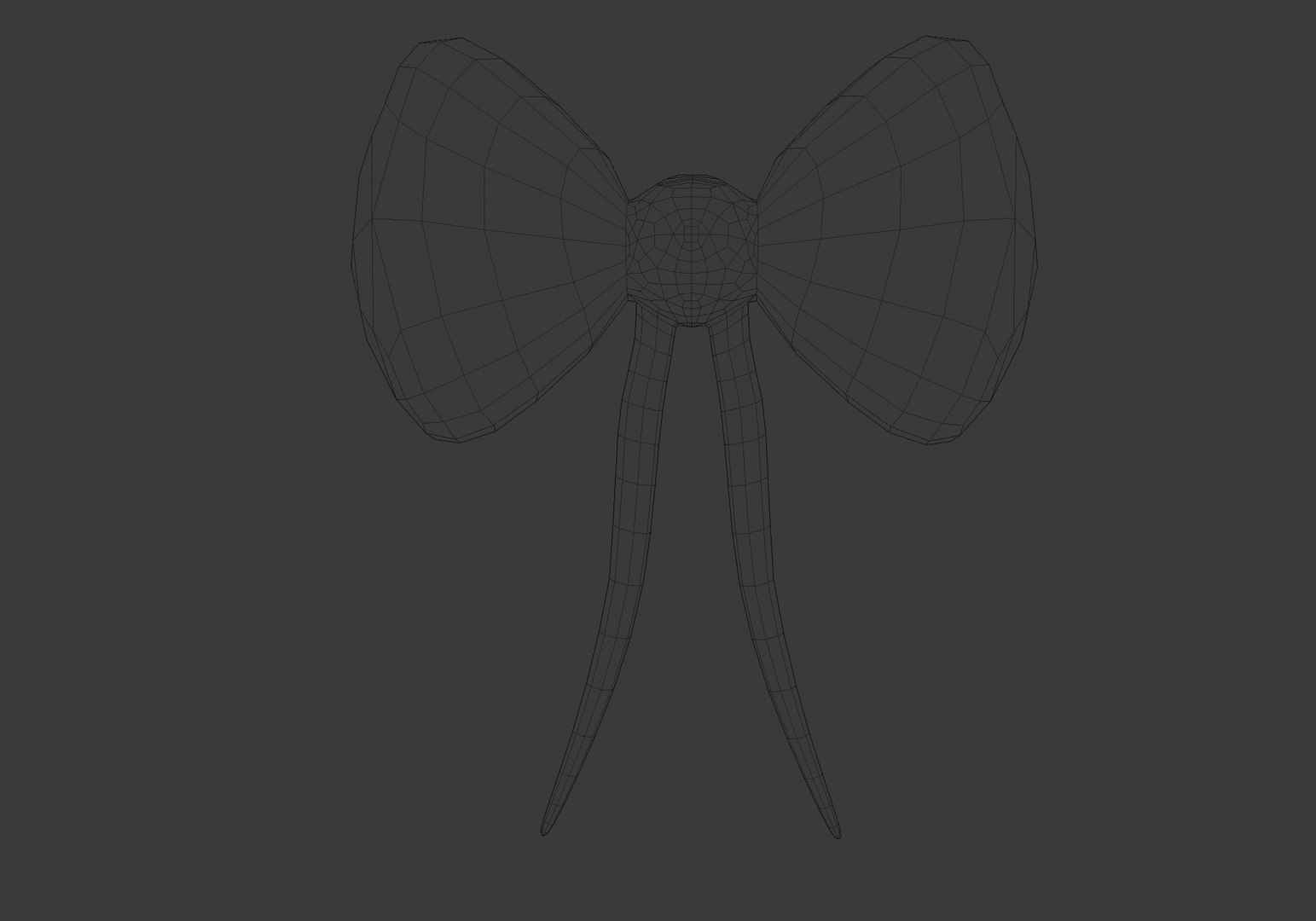 3D Pink Glitter Ribbon - TurboSquid 1908379