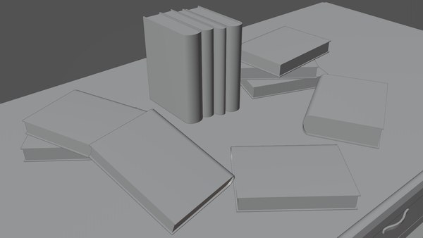 3D Old Books Asset model - TurboSquid 2045669