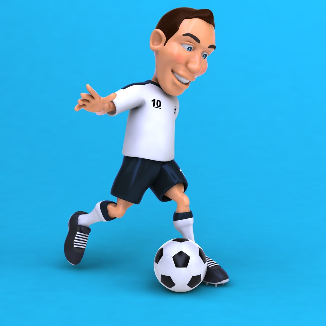 3D model fun football player - TurboSquid 1325652