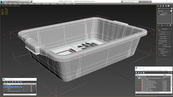 Airport Security Check Tray 3D model - TurboSquid 1806991