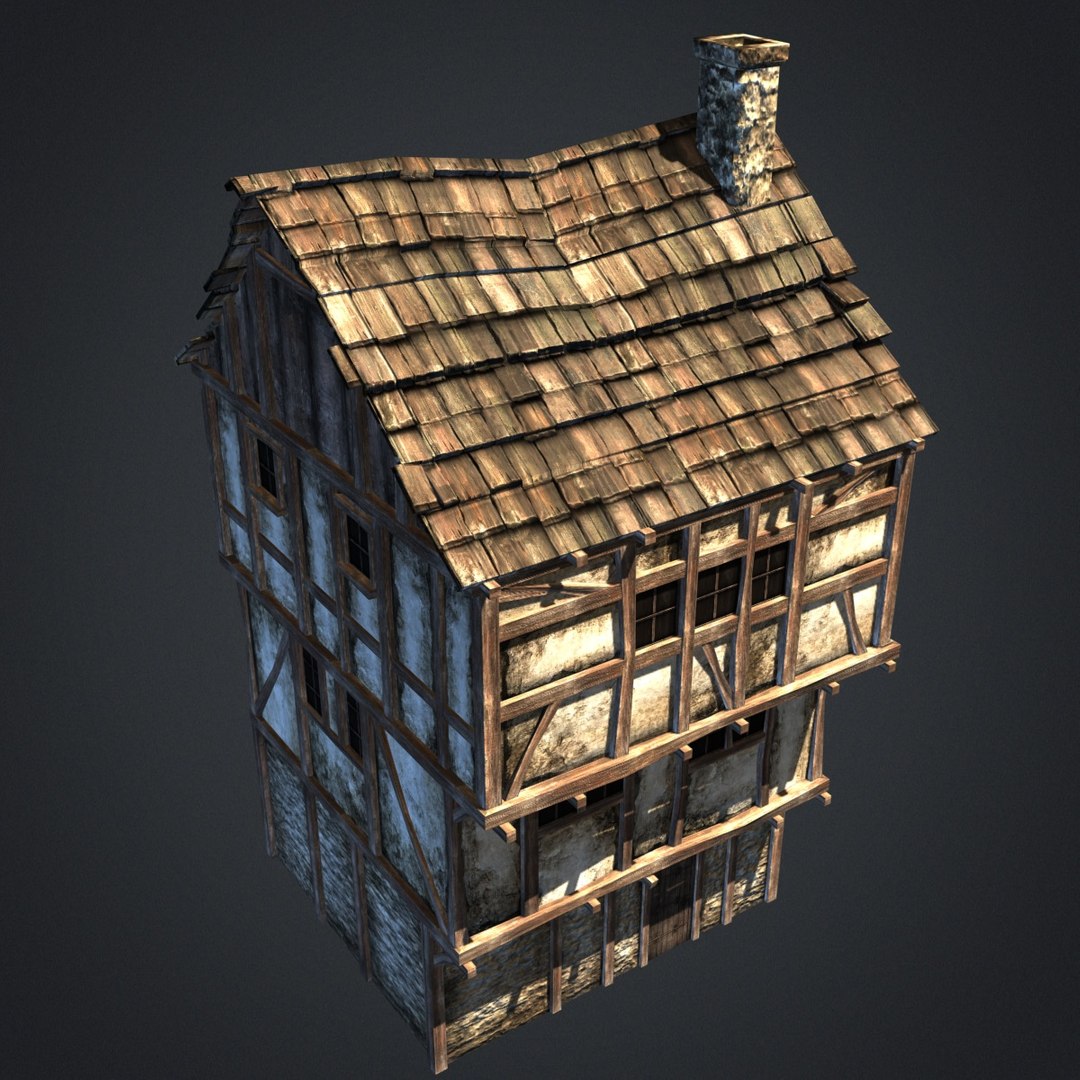 3d Medieval House