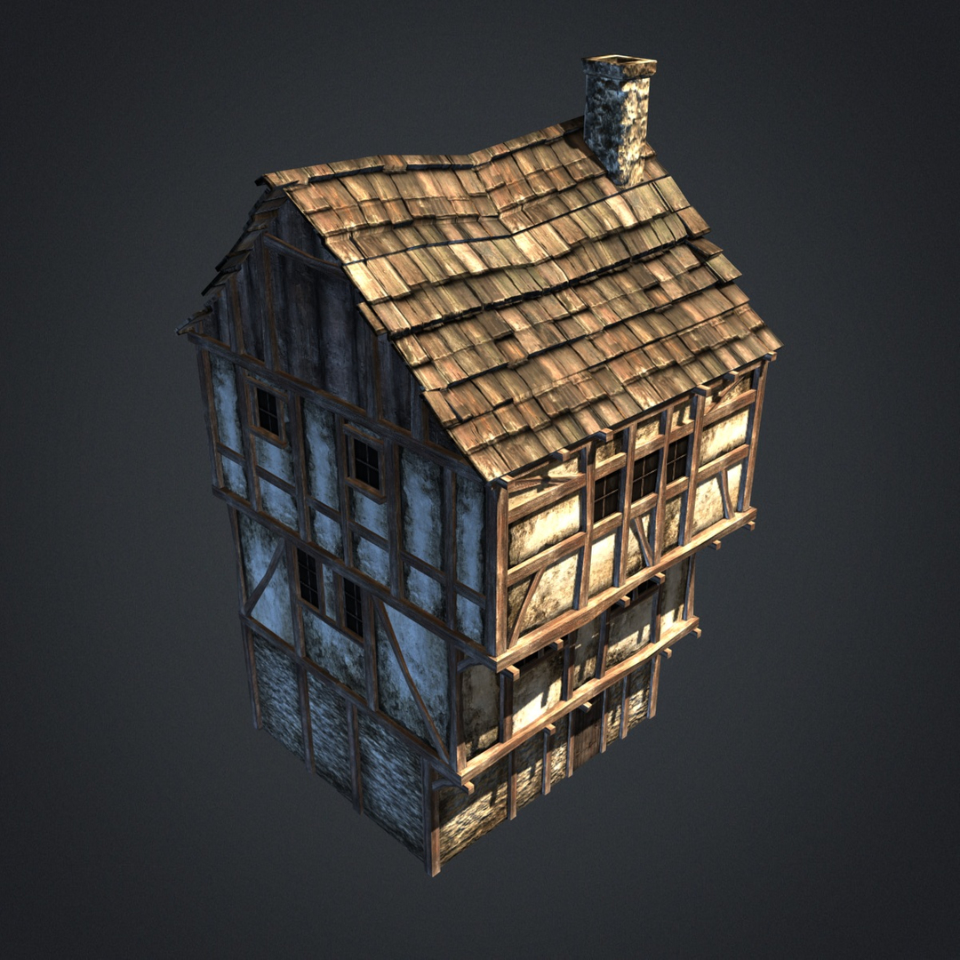 3d Medieval House