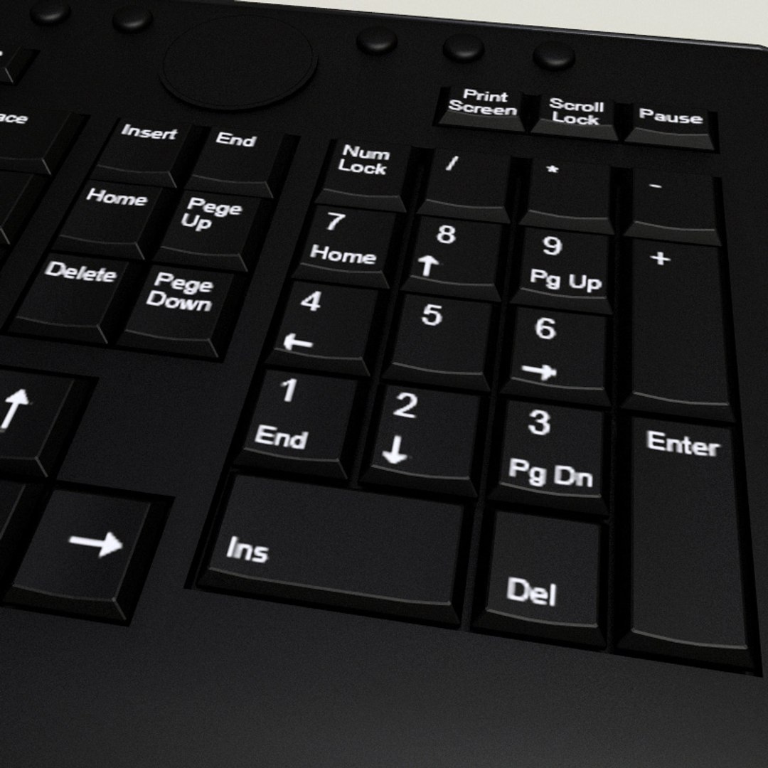3d model keyboards v3