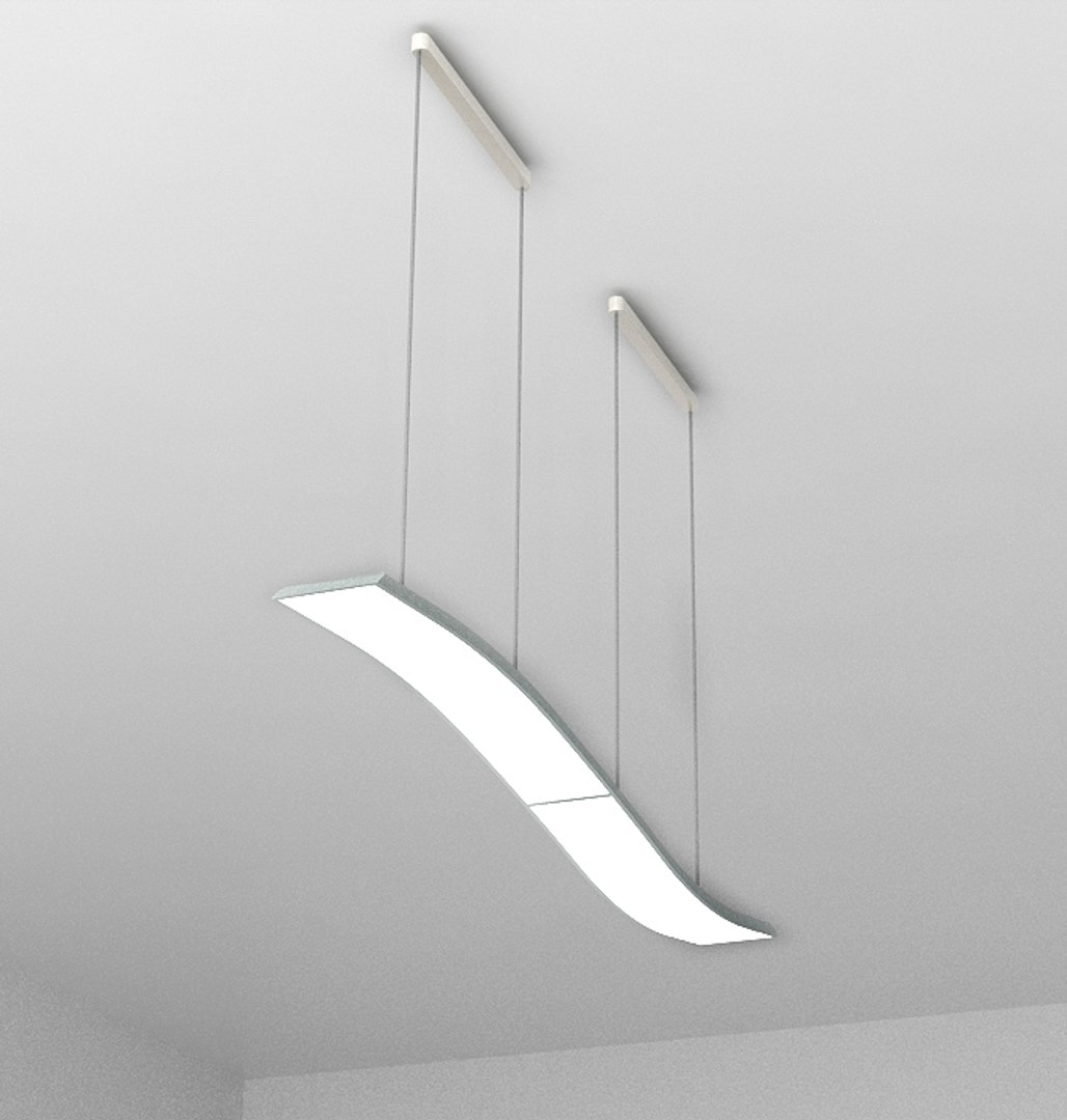 3d philips wave lamp