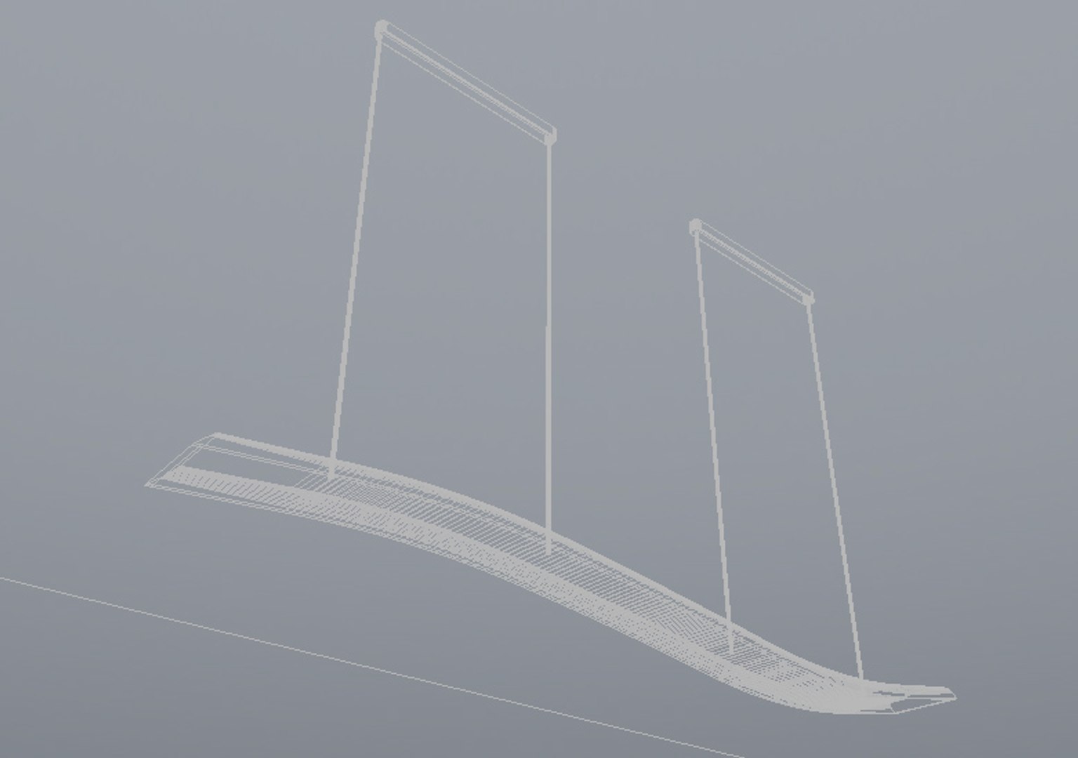 3d philips wave lamp