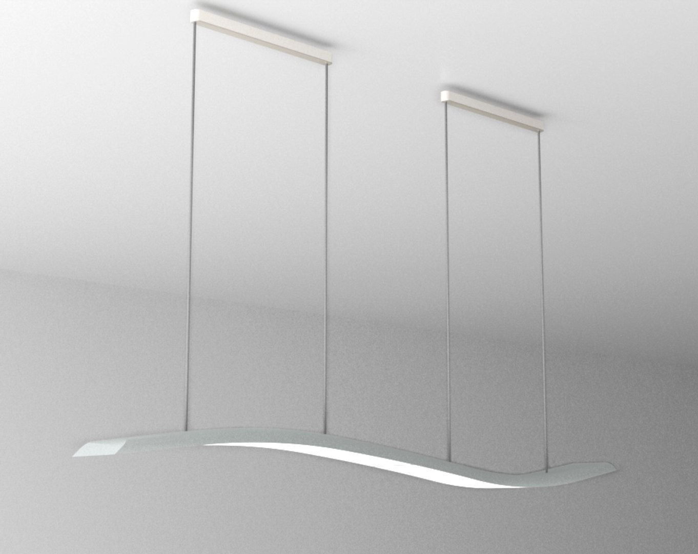 3d philips wave lamp