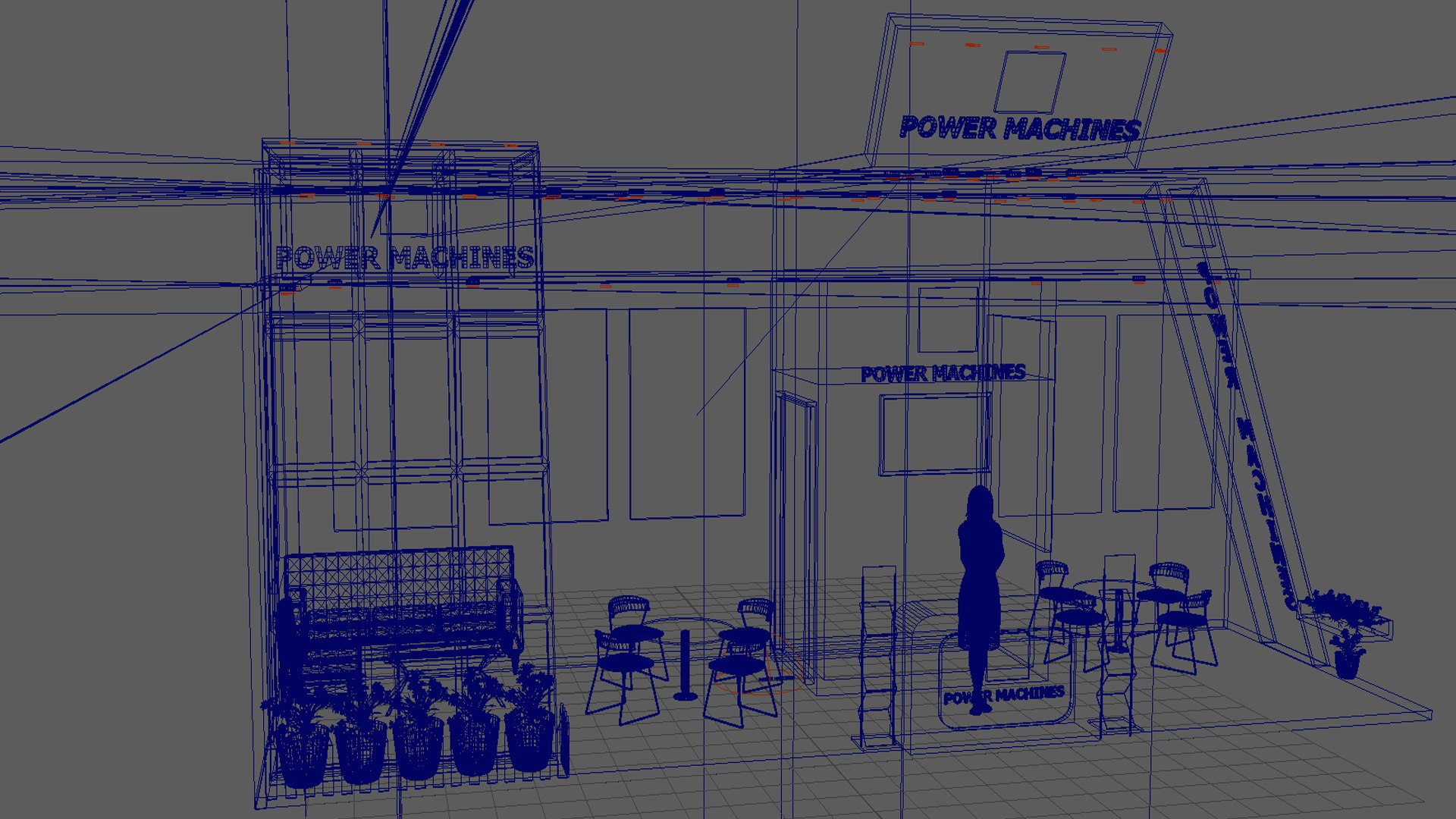 2 Side Open Stand 3D Model - TurboSquid 1989891