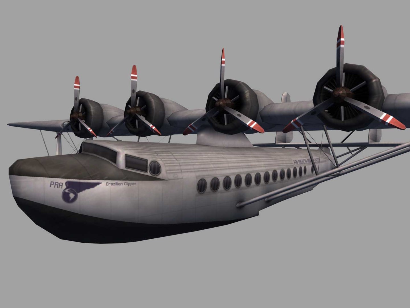 3d Model Flying Clipper