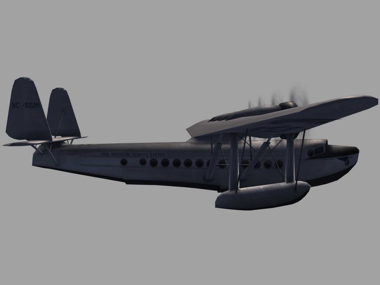 3d Model Flying Clipper