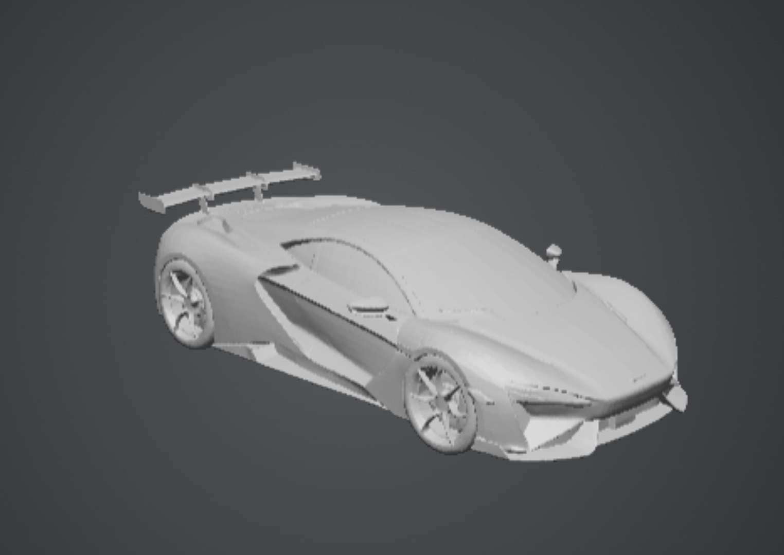 3D Model Futuristic Car - TurboSquid 2515197