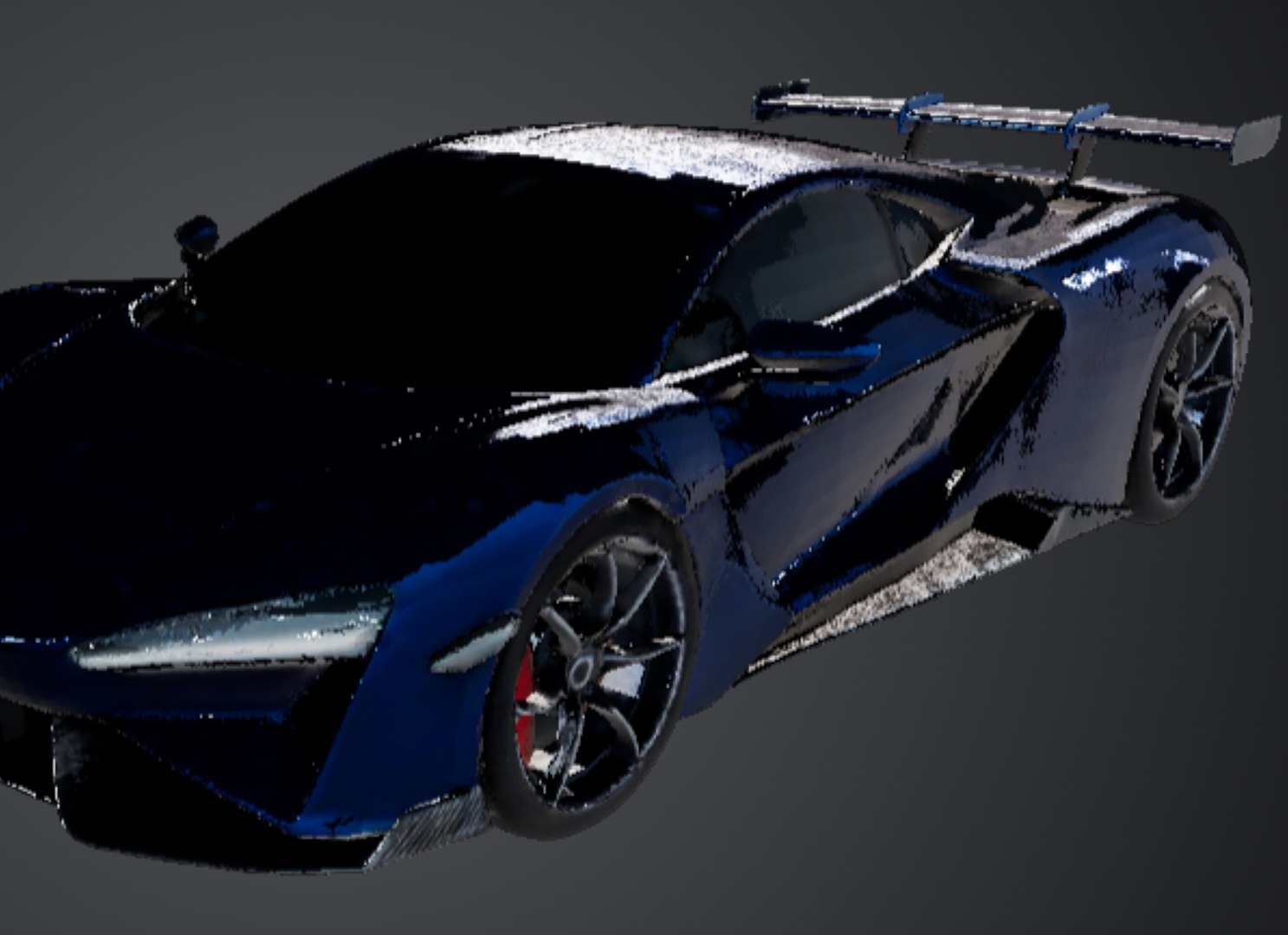 3D Model Futuristic Car - TurboSquid 2515197