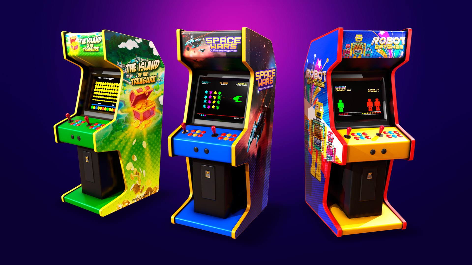 ARCADE Machines X3 model - TurboSquid 1978443