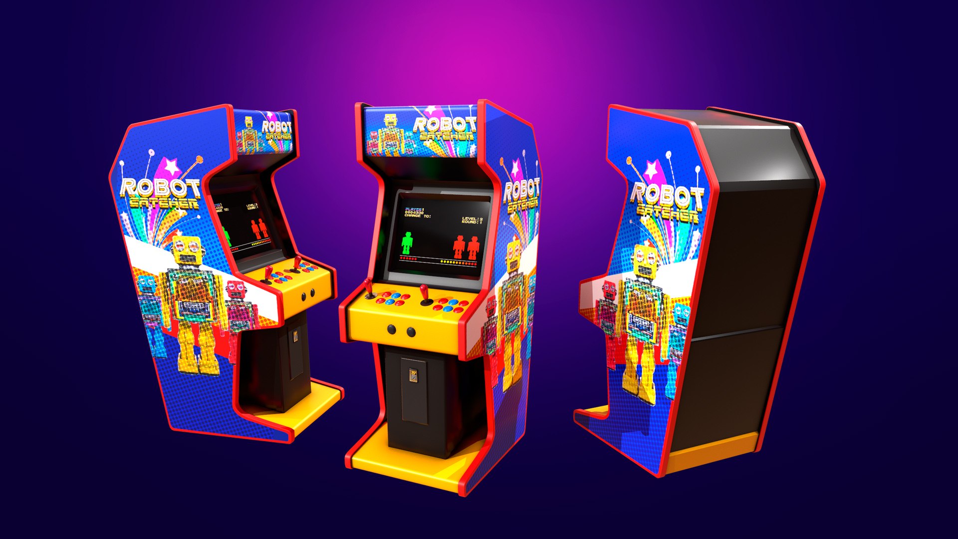 ARCADE Machines X3 model - TurboSquid 1978443