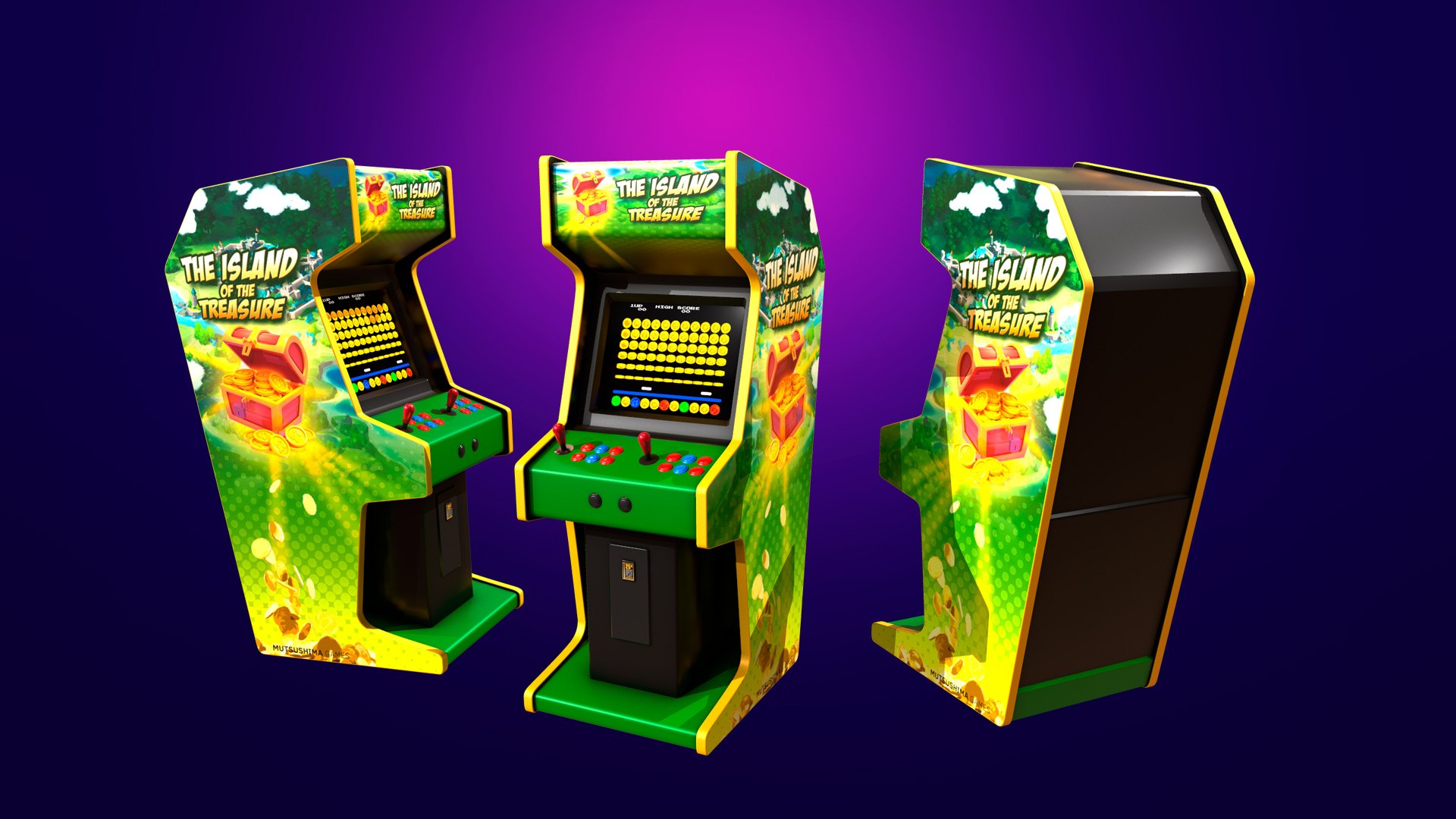 ARCADE Machines X3 model - TurboSquid 1978443