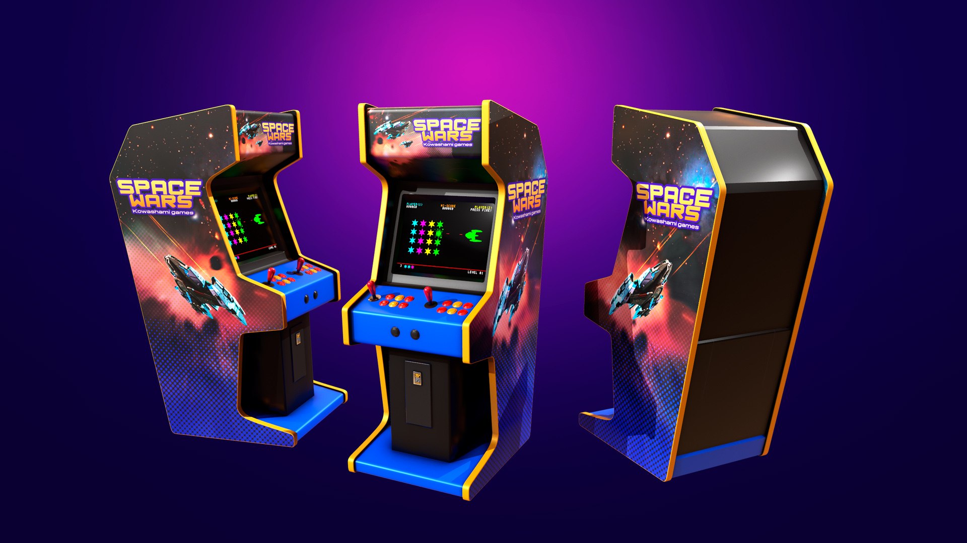 ARCADE Machines X3 model - TurboSquid 1978443