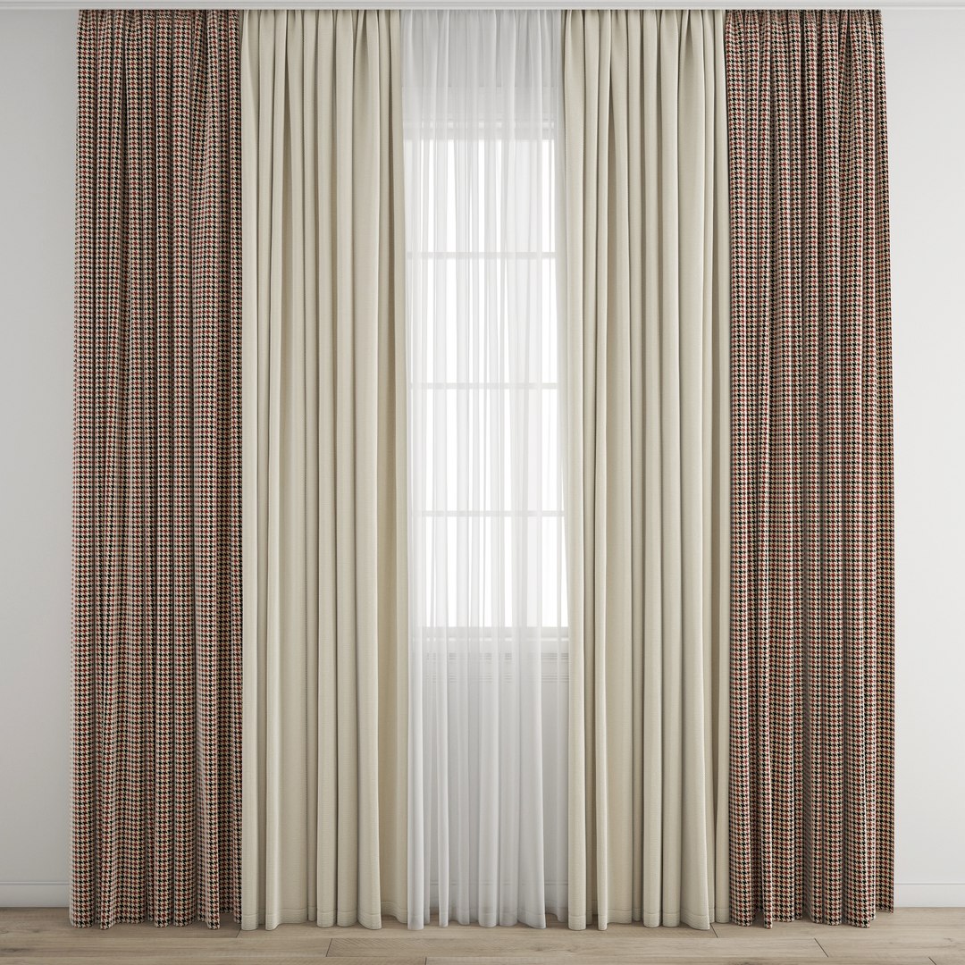 Curtain 364 3D - TurboSquid 1963486