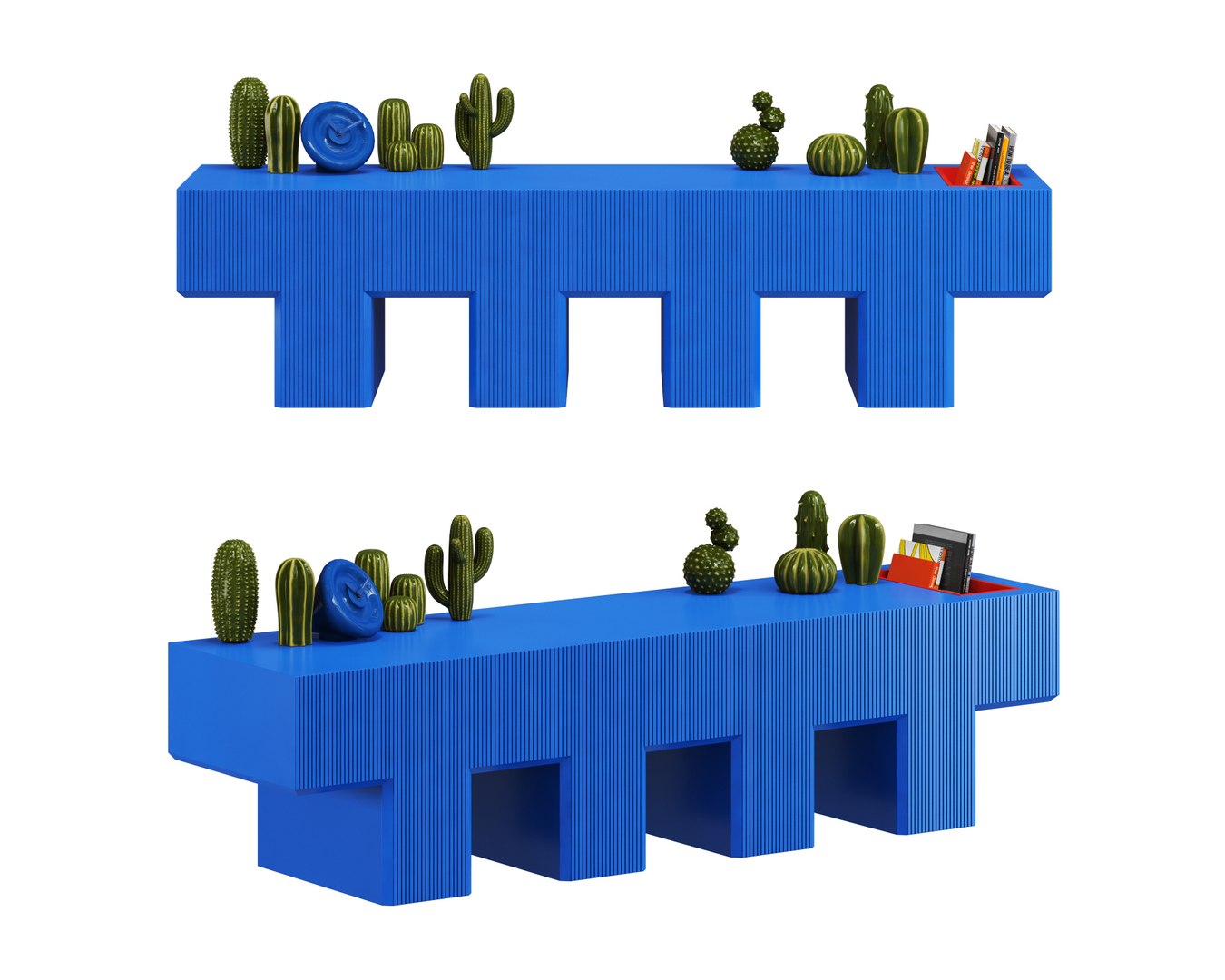 Yet Design Studio Lego Bench 3D Model - TurboSquid 2375621