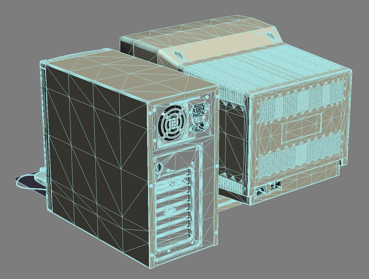 3d Model Vintage Pc Old Personal