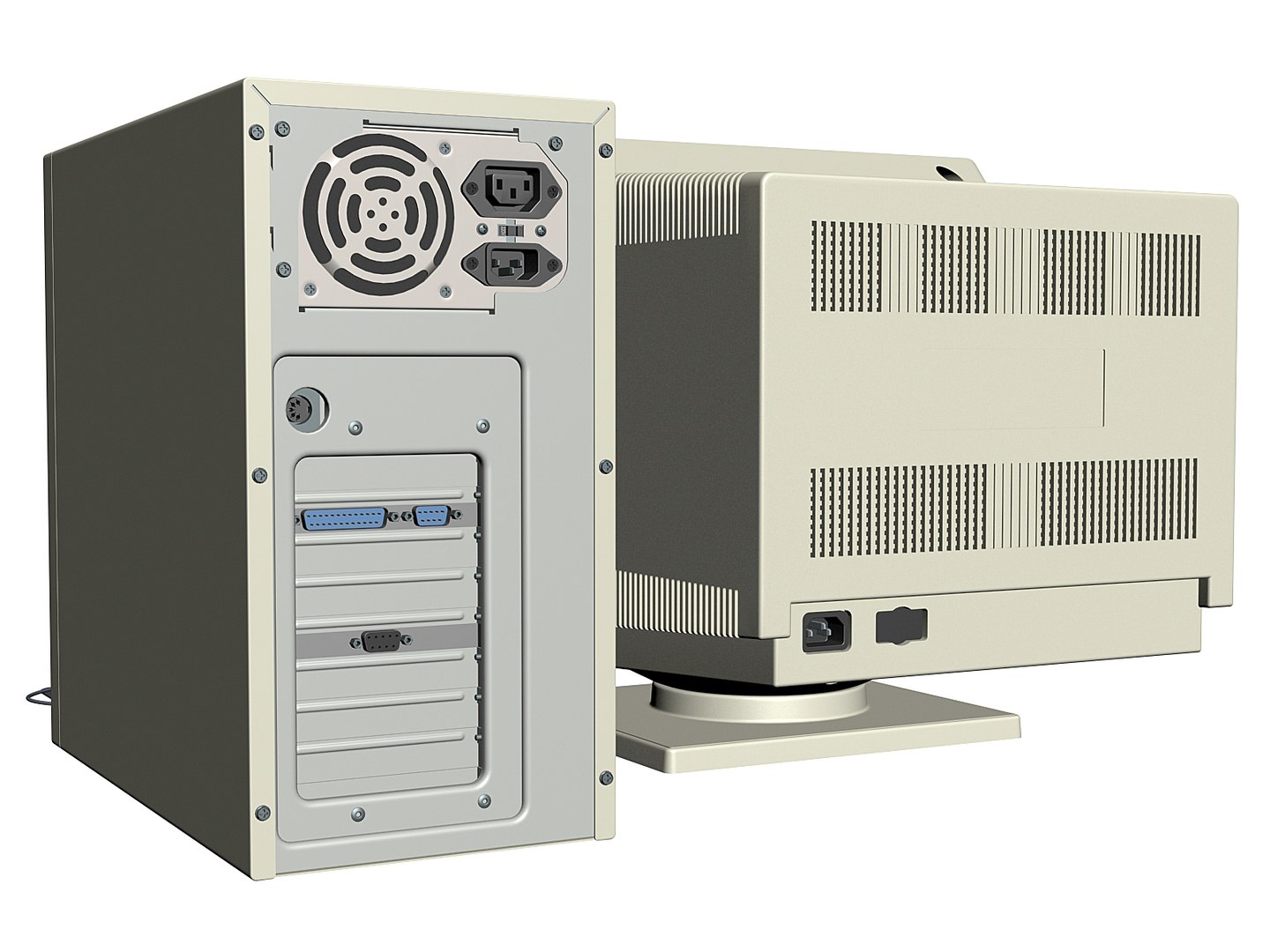 3d Model Vintage Pc Old Personal