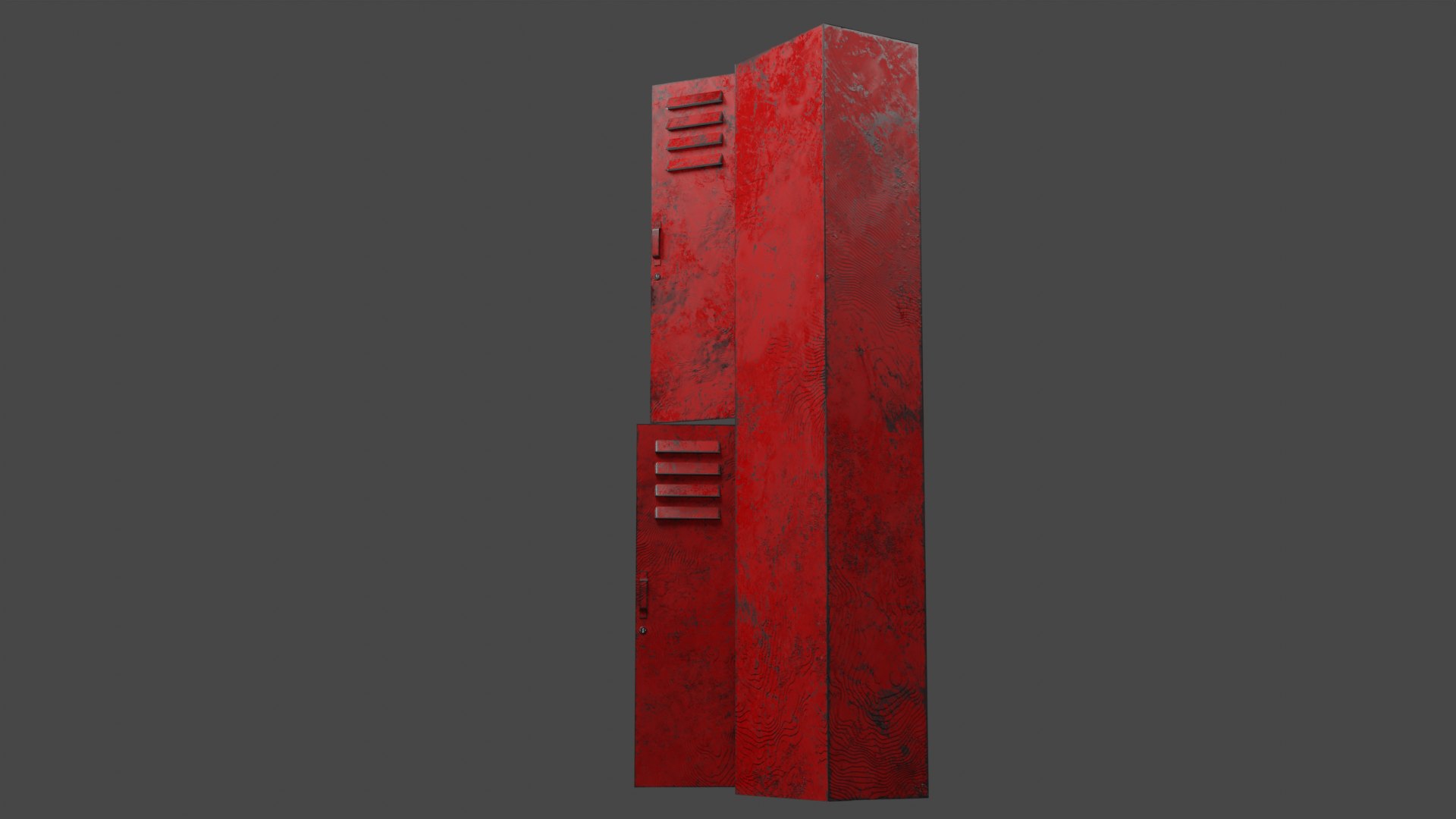 Free Damaged Locker 3D Model - TurboSquid 1817869