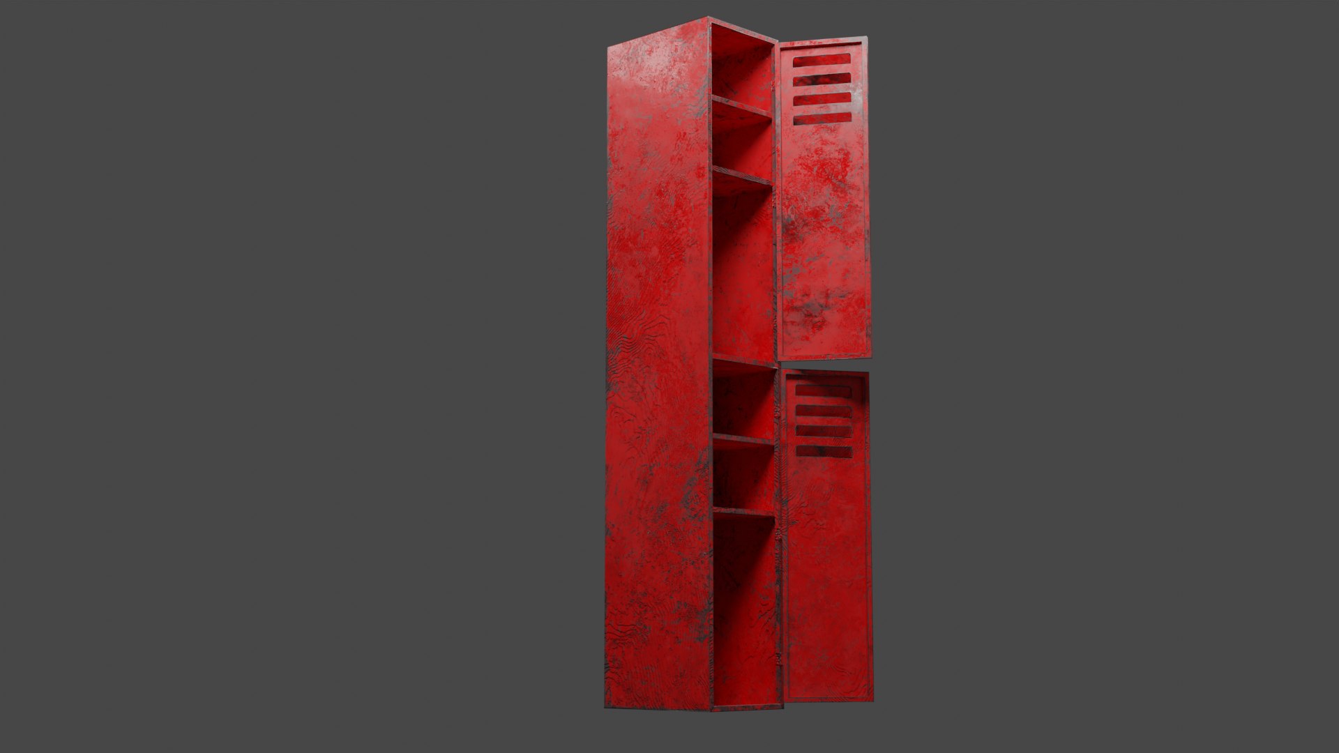 Free Damaged Locker 3D Model - TurboSquid 1817869
