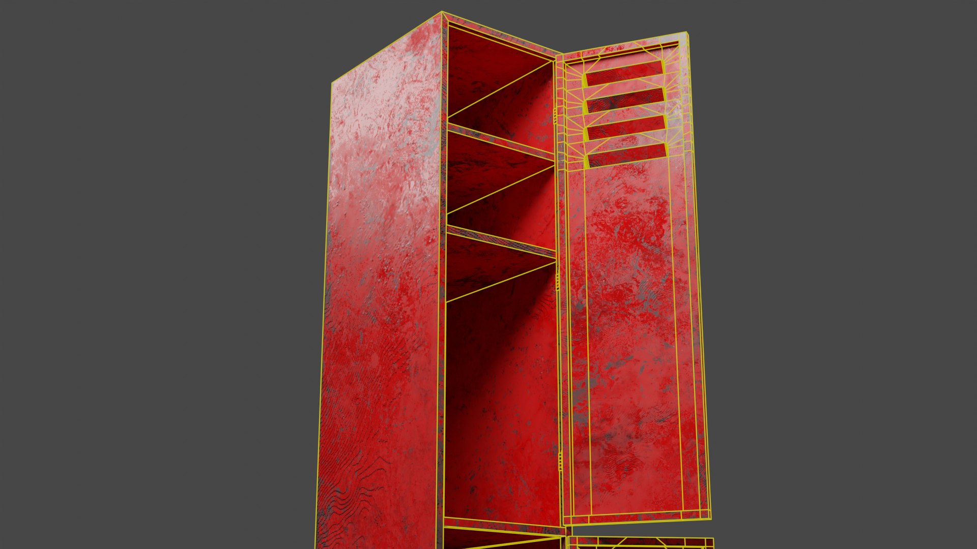 Free Damaged Locker 3D Model - TurboSquid 1817869