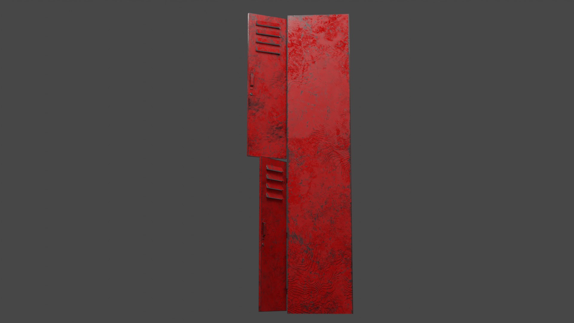 Free Damaged Locker 3D Model - TurboSquid 1817869