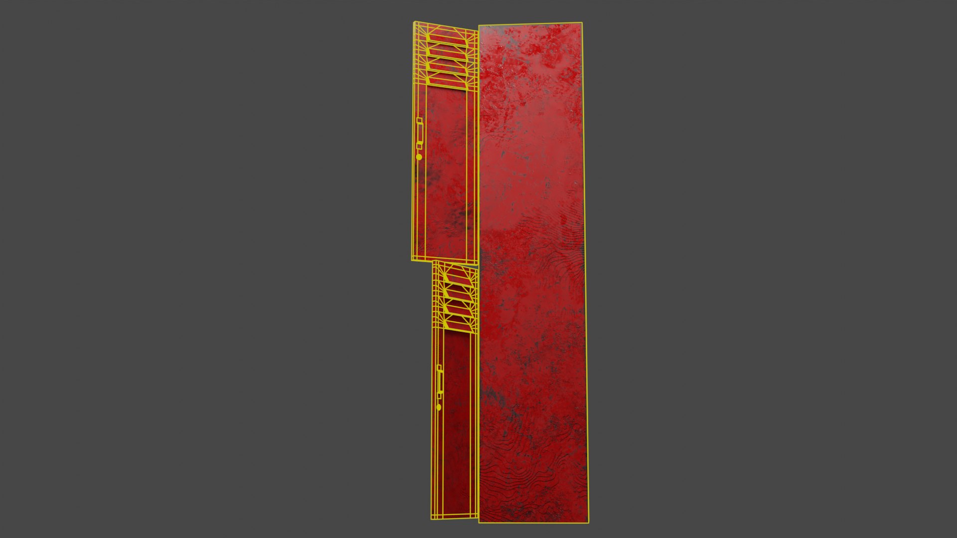 Free Damaged Locker 3D Model - TurboSquid 1817869