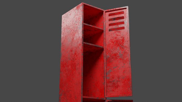 Free Damaged Locker 3D model - TurboSquid 1817869
