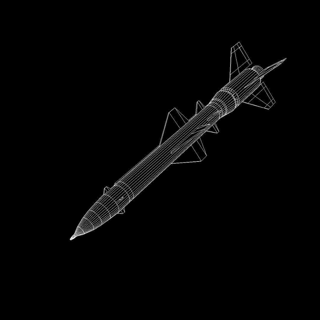 Chinese Missile Css-8 Obj