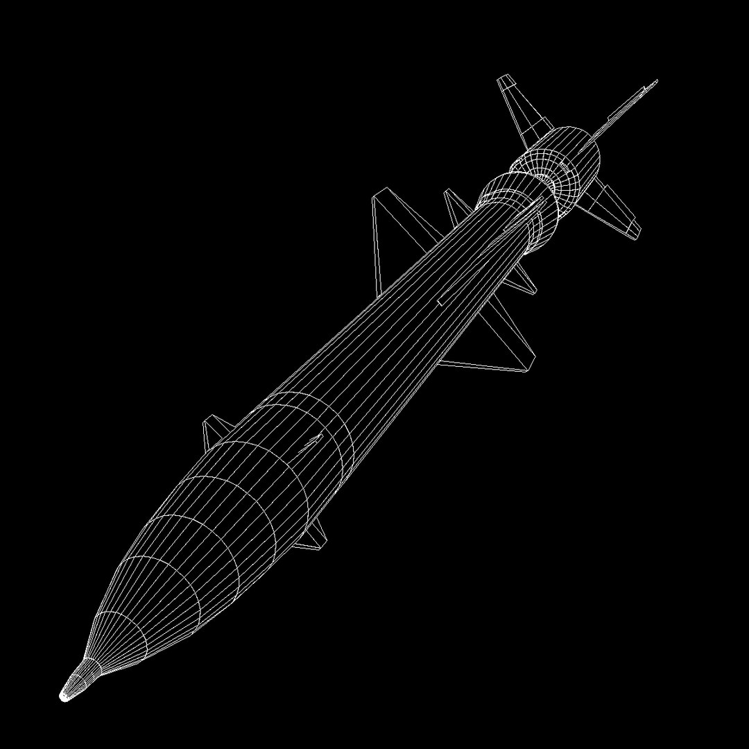 Chinese Missile Css-8 Obj