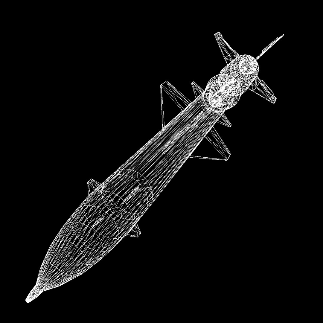 Chinese Missile Css-8 Obj