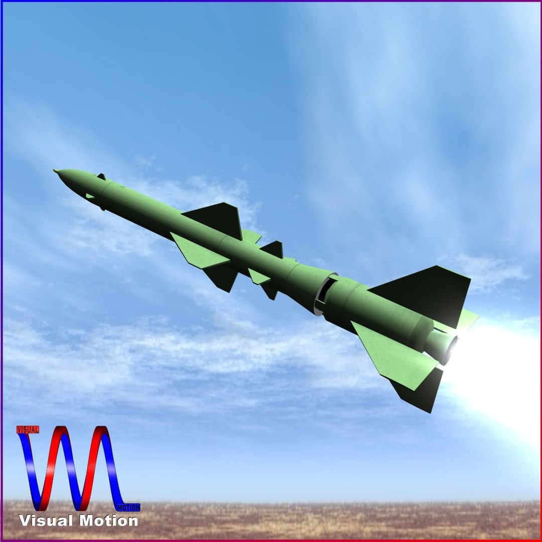 Chinese Missile Css-8 Obj