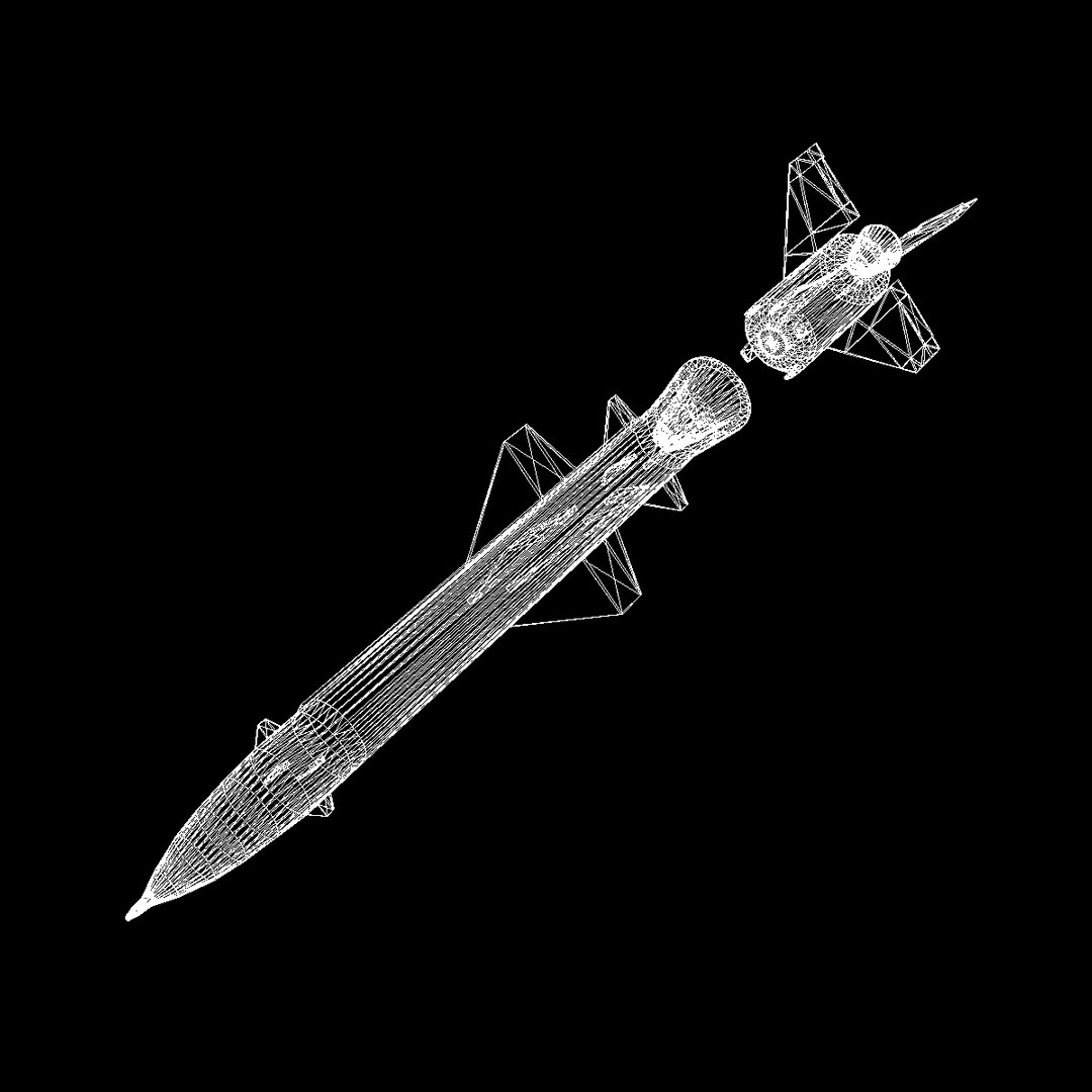 Chinese Missile Css-8 Obj