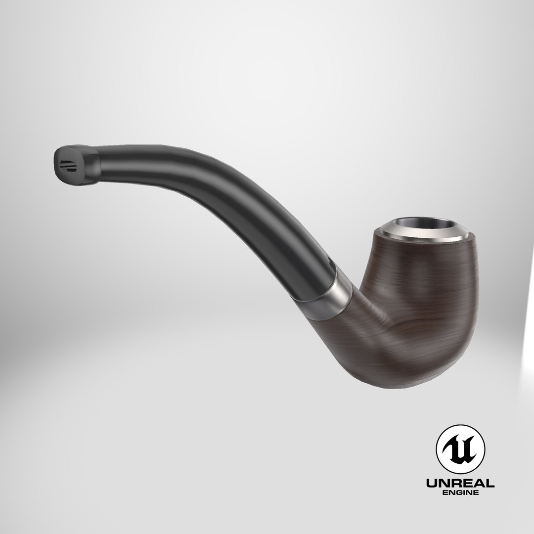 RETRO - Smoking Tobacco Pipe Model - TurboSquid 2237849